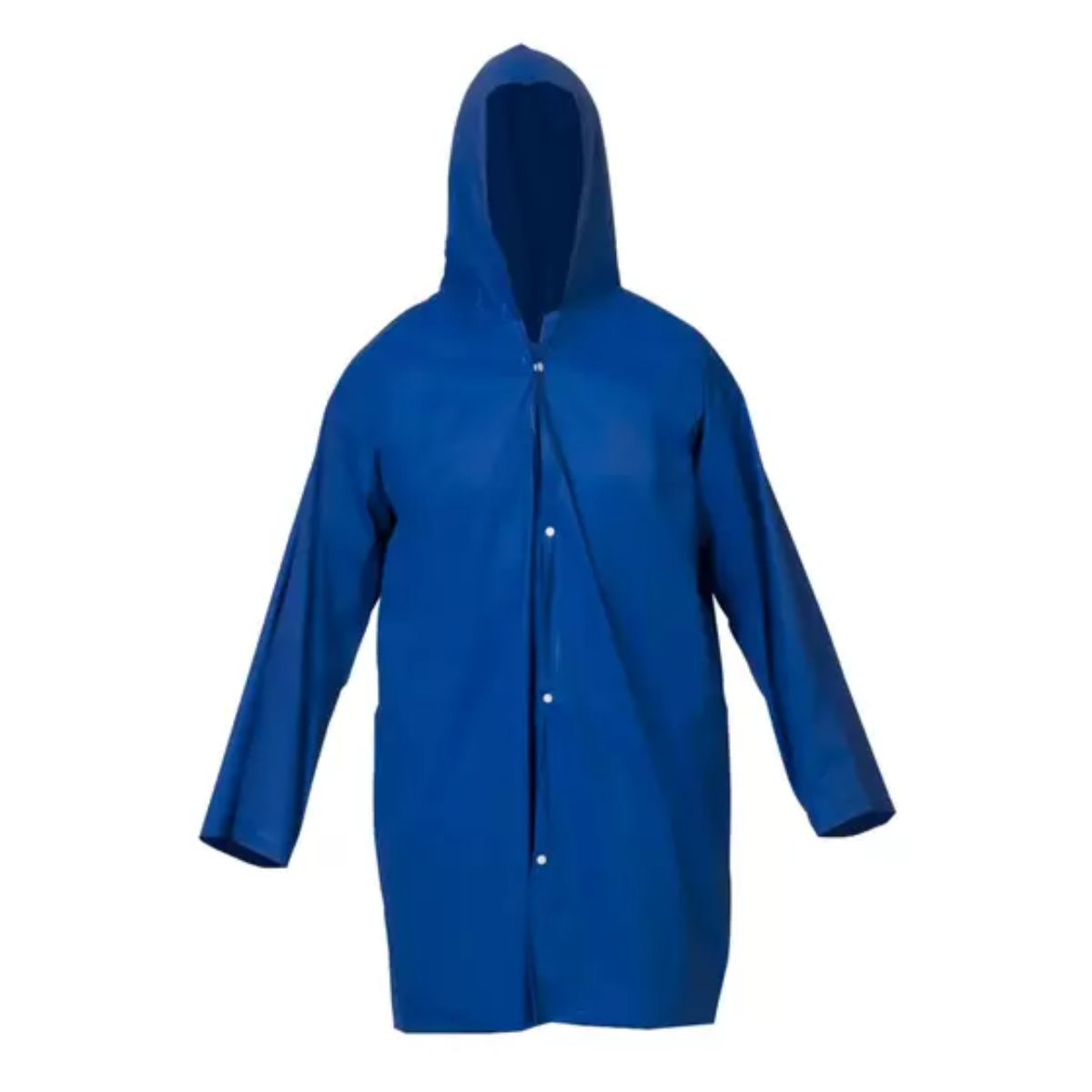 Capa De Chuva Azul Com Capuz Forrada Reforçada Capere